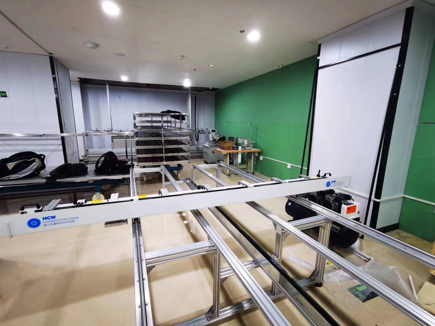 The Complete Curtain Production Equipment Training and Installation in ...