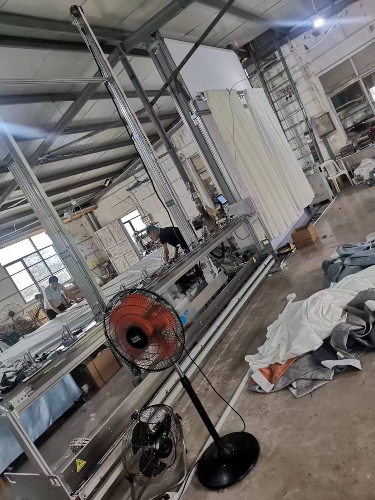 The Installation & Training of Auto Curtain Pleating and Auto Vertical ...