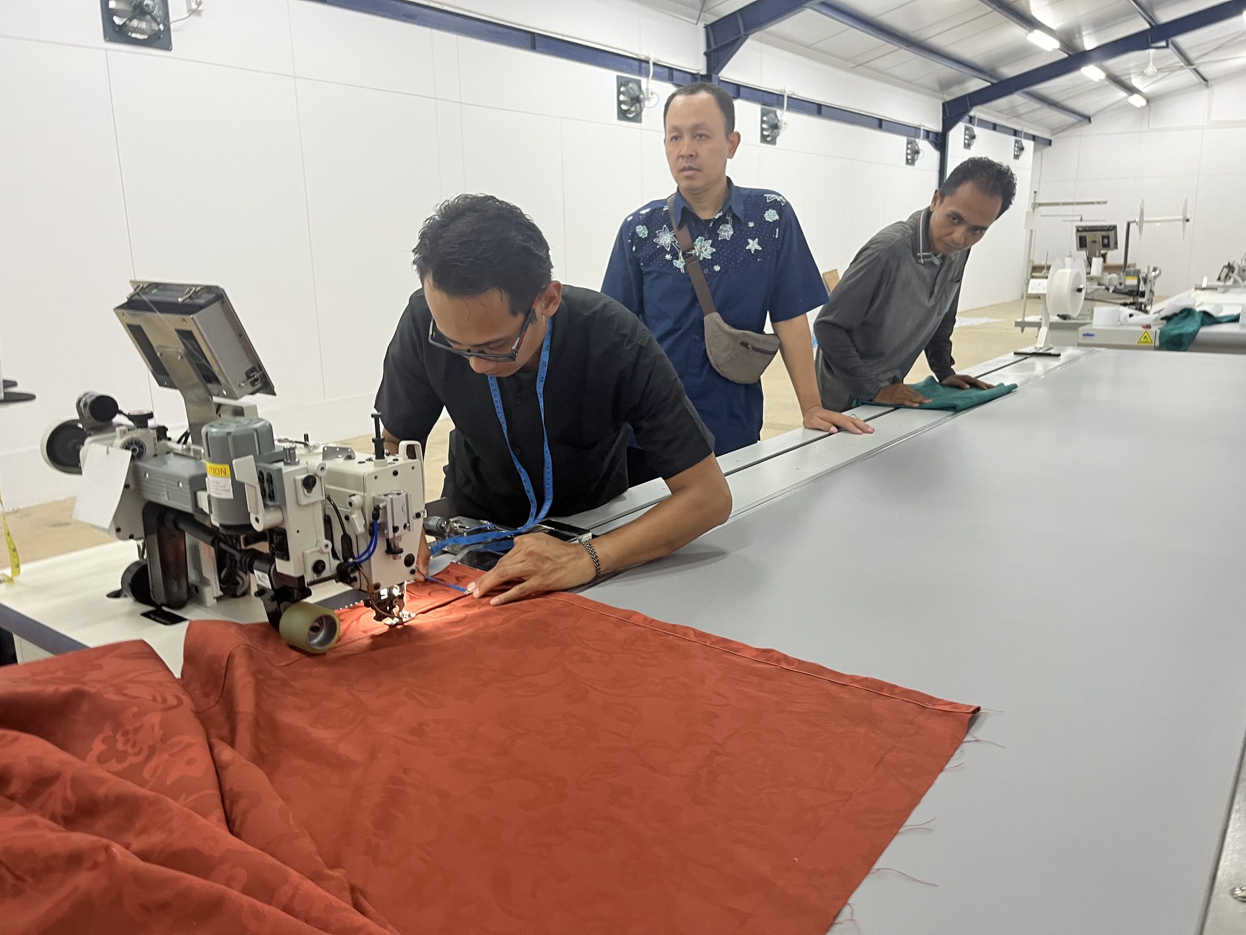 Machine Setup Completed in Jakarta, Indonesia - HCW Automated Curtain ...