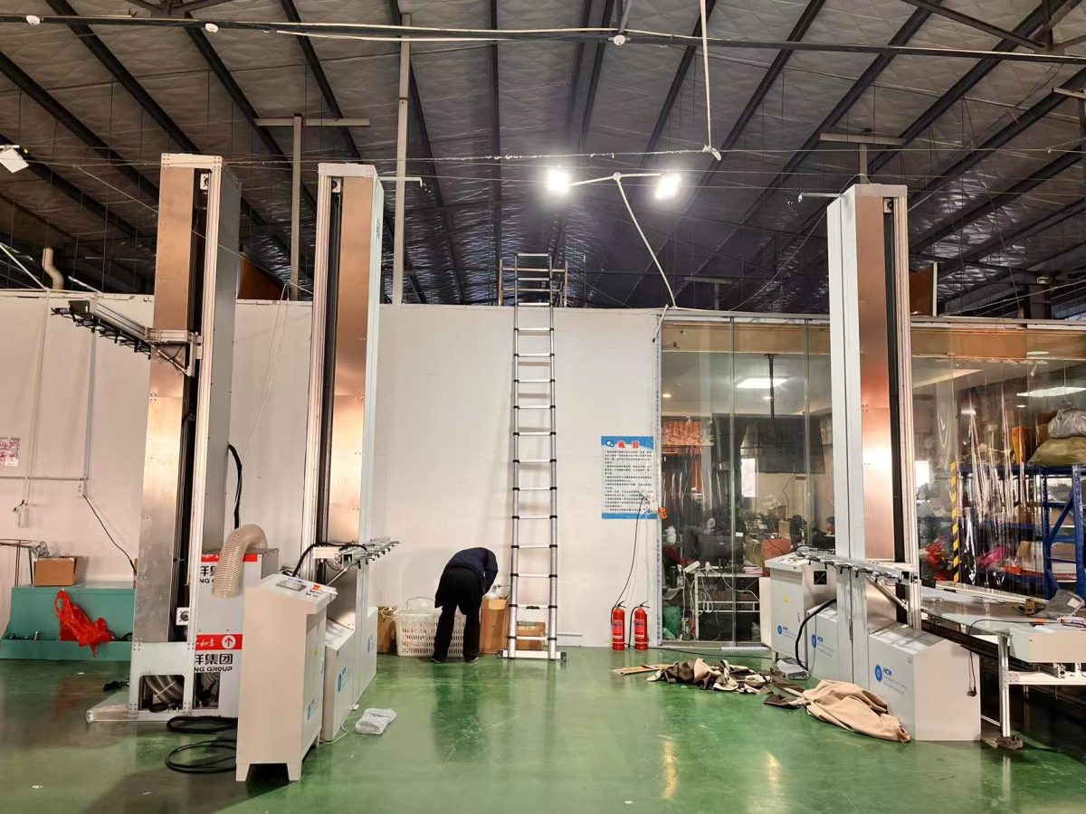 Installation of Machine Vertical Cutting System in Chengdu - HCW ...