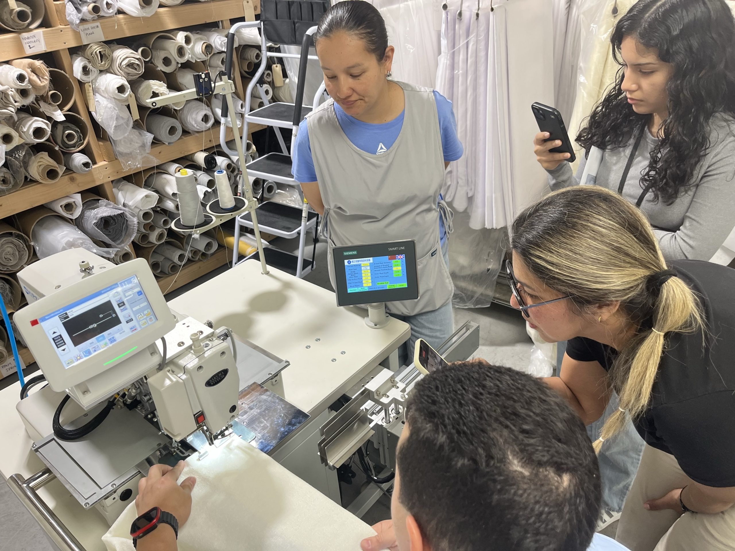 Machines Installations in a Curtain Workroom in Florida - HCW Automated ...