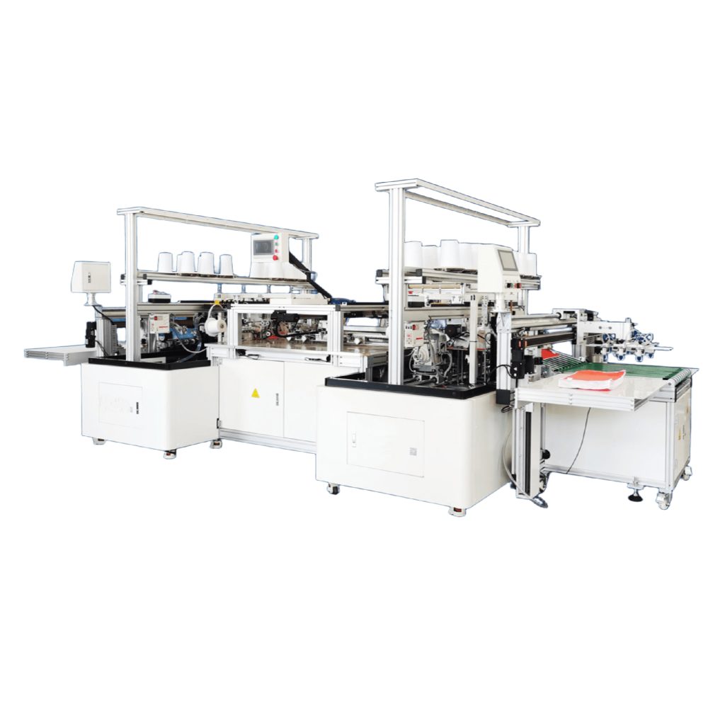 S-ATS-3B Automatic Warp & Weft Knitting Horizontal Sewing Towel Machine ...